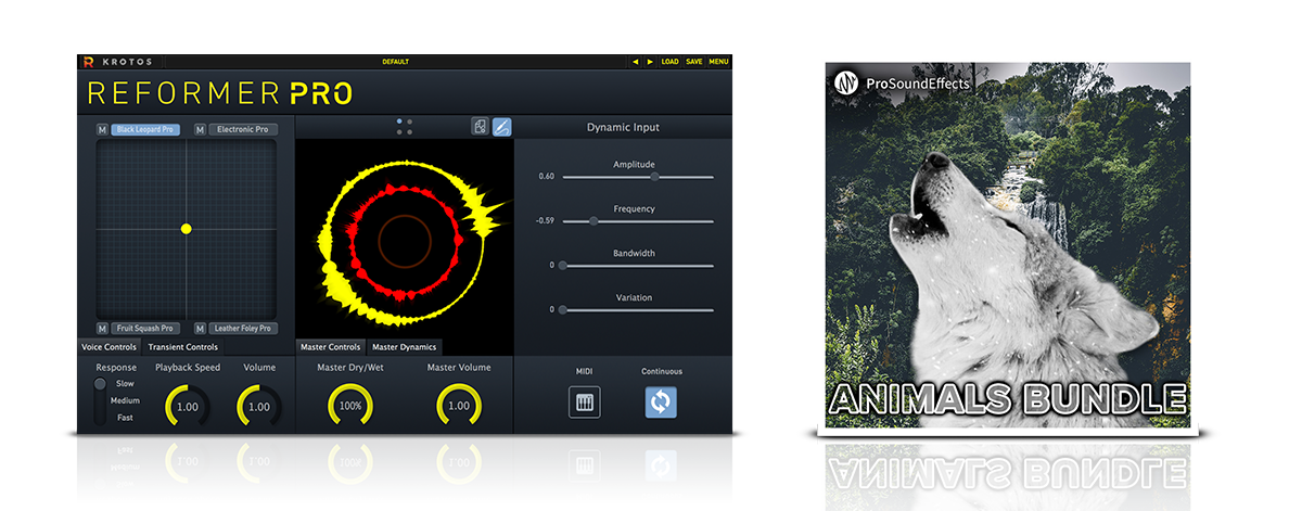 Using the Pro Sound Effects Animals Bundle in Reformer Pro | Krotos