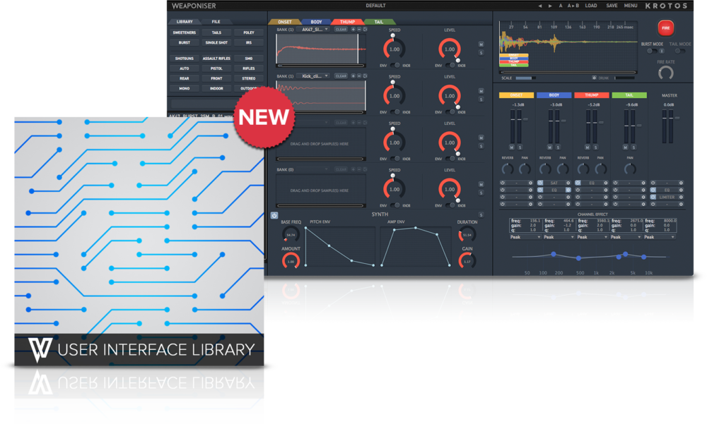 Introducing: User Interface Library for Weaponiser - Krotos