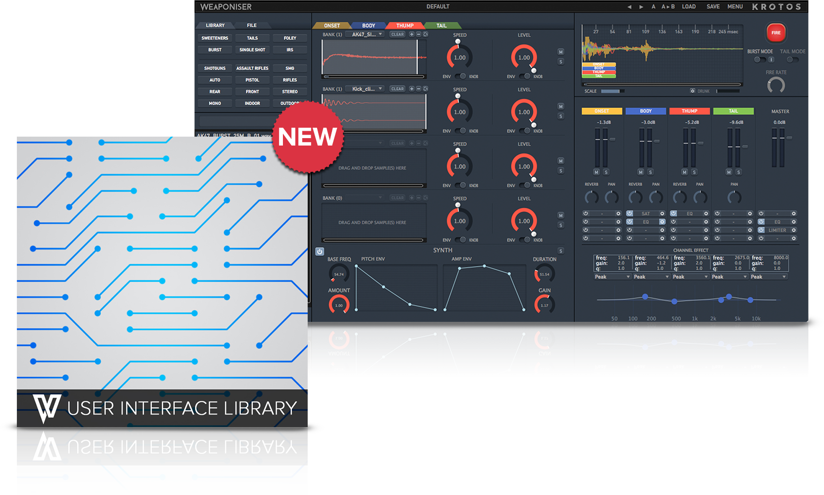 Introducing: User Interface Library for Weaponiser - Krotos