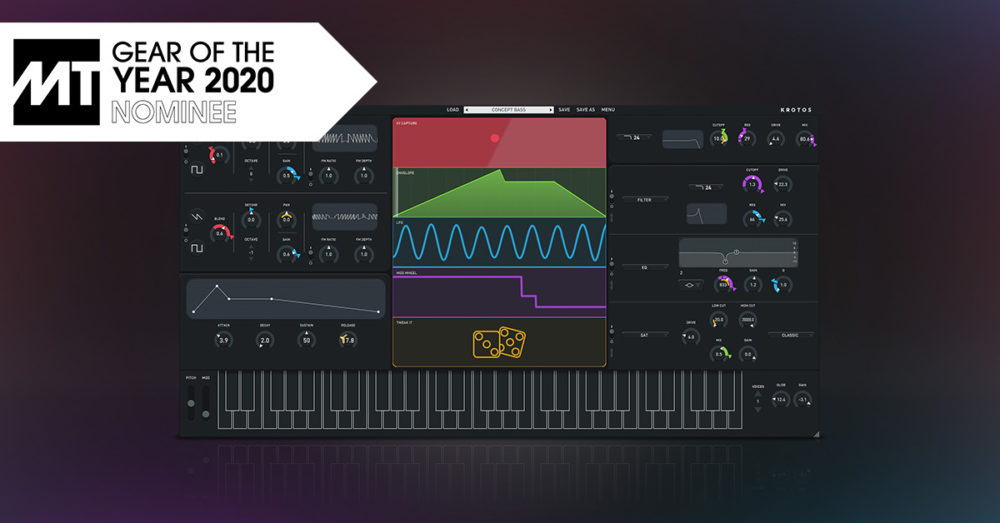 Concept is Nominated for MusicTech 'Best Soft-Synth of 2020' - Krotos