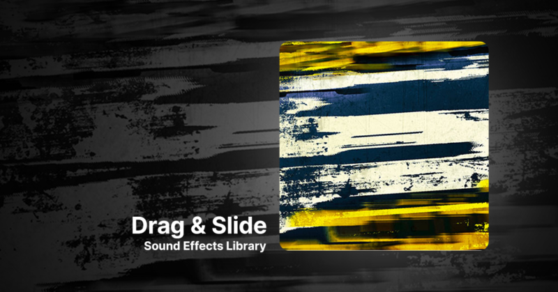 Drag & Slide Sound Effects Library | Metal on Stone, Crate on Concrete