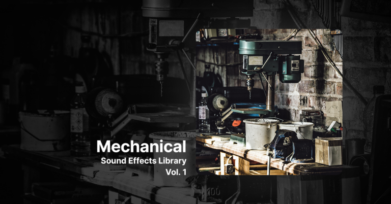 Mechanical Sound Effects Library Vol. 1 | Power Tools, Impacts
