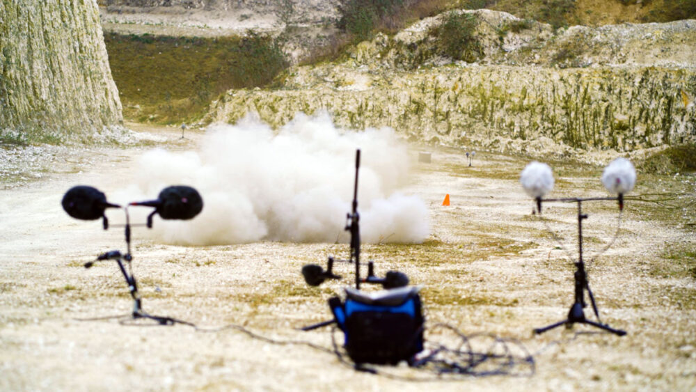 Recording Explosion Sound Effects with Barney Oram - Krotos