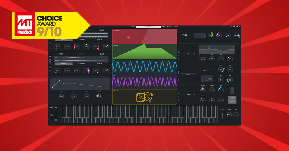 9/10 Choice Award!!! MusicTech’s Clovis McEvoy Reviews Concept 2!
