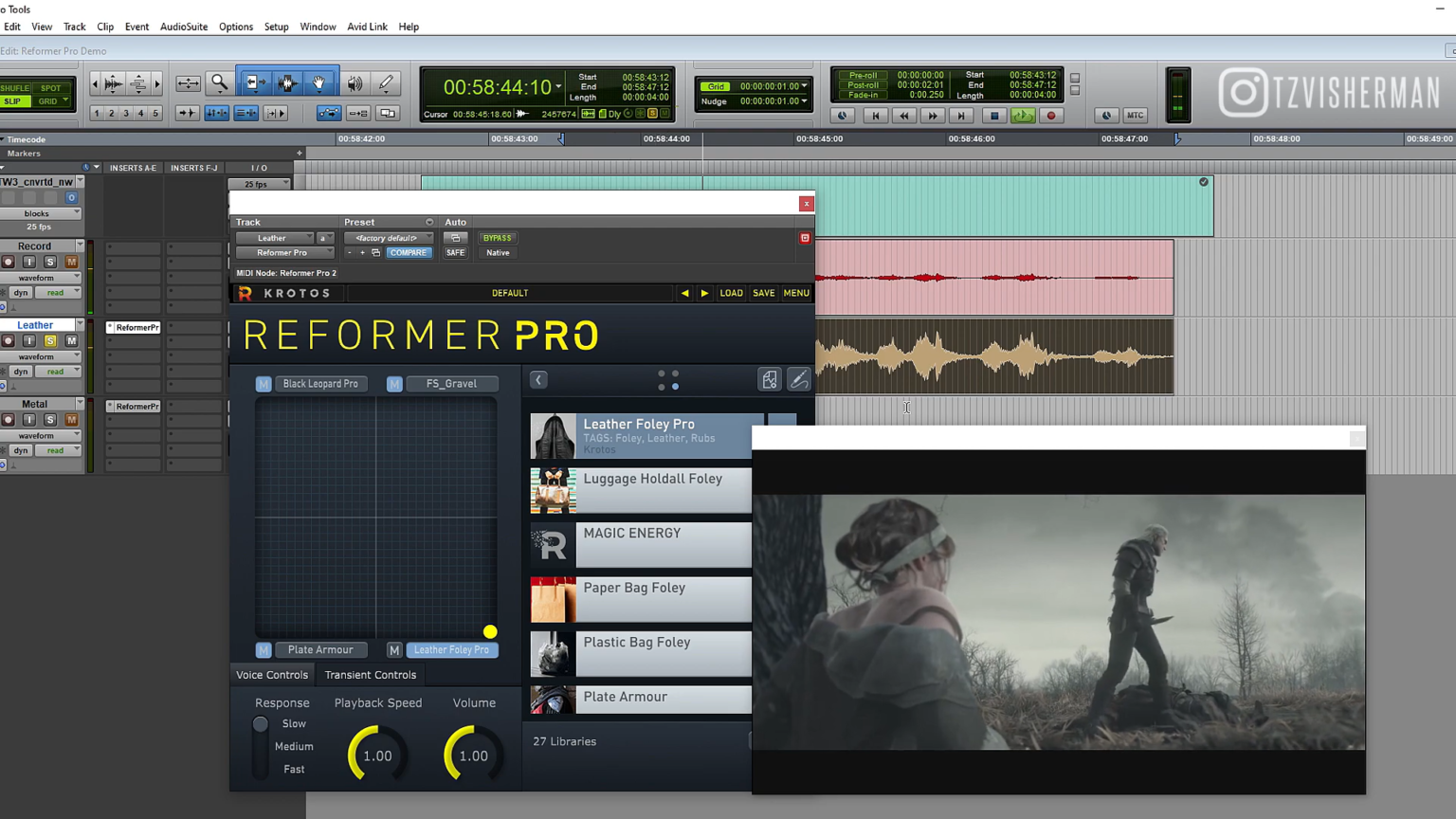 Reformer Pro | Sound Design Software | Perform Foley | Krotos