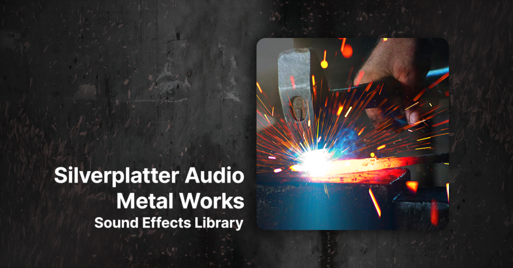 Silverplatter Metal Works Sound Effects Library