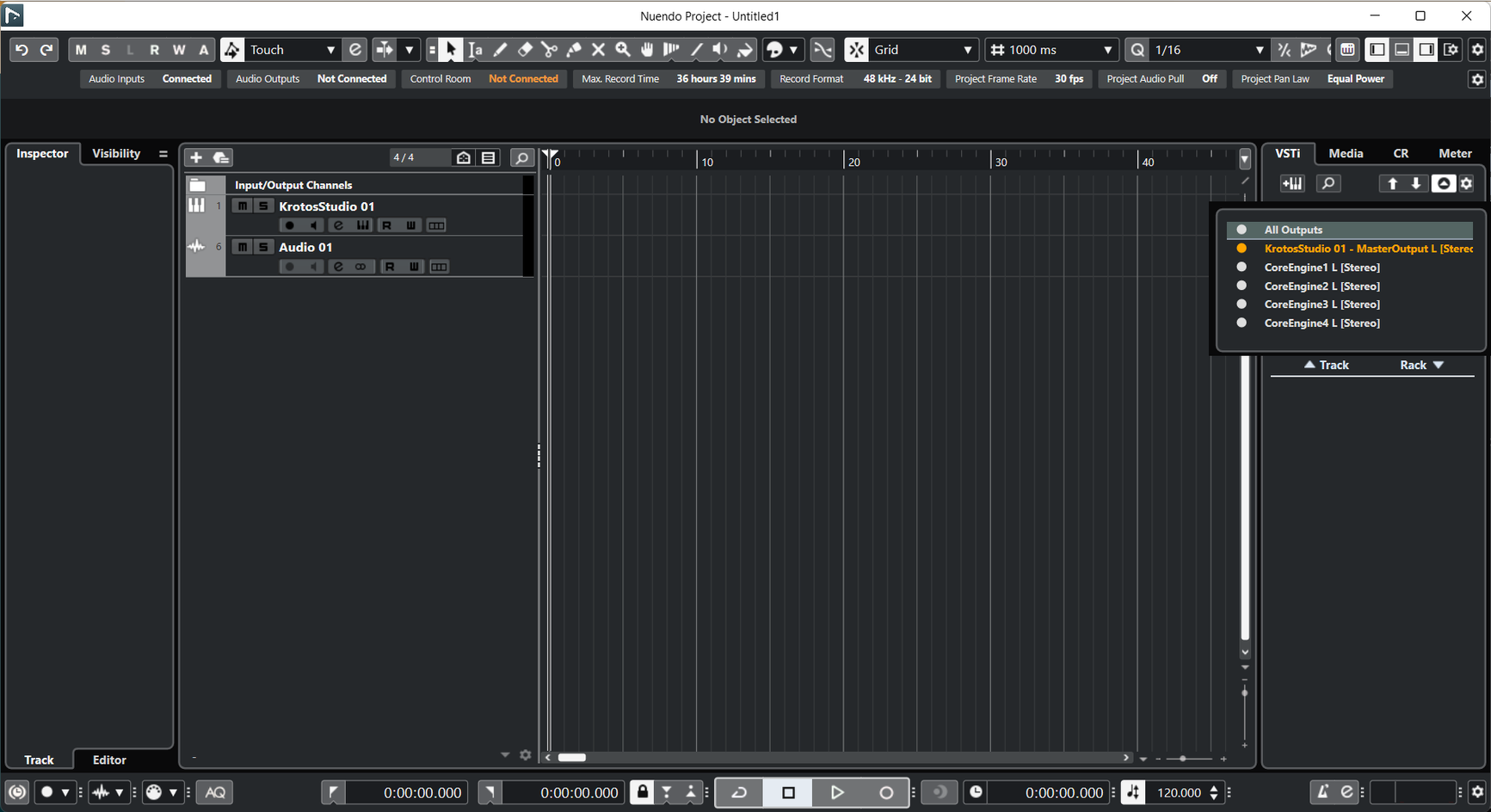 Routing Krotos Studio Multiple Audio Outputs in Nuendo - Krotos