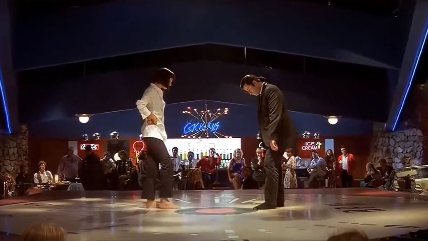 Hilarious Musicless Music Video - The Pulp Fiction Dance Scene - Krotos